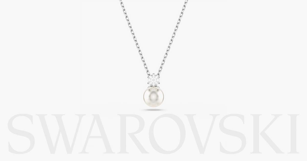 Dây Chuyền Swarovski Chính Hãng Matrix Pearl Pendant 5693897