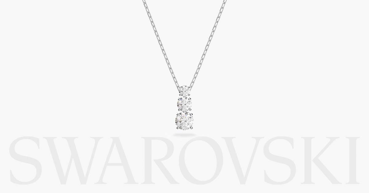 Dây Chuyền Swarovski Round Cut Stilla Attract Pendant 5414970