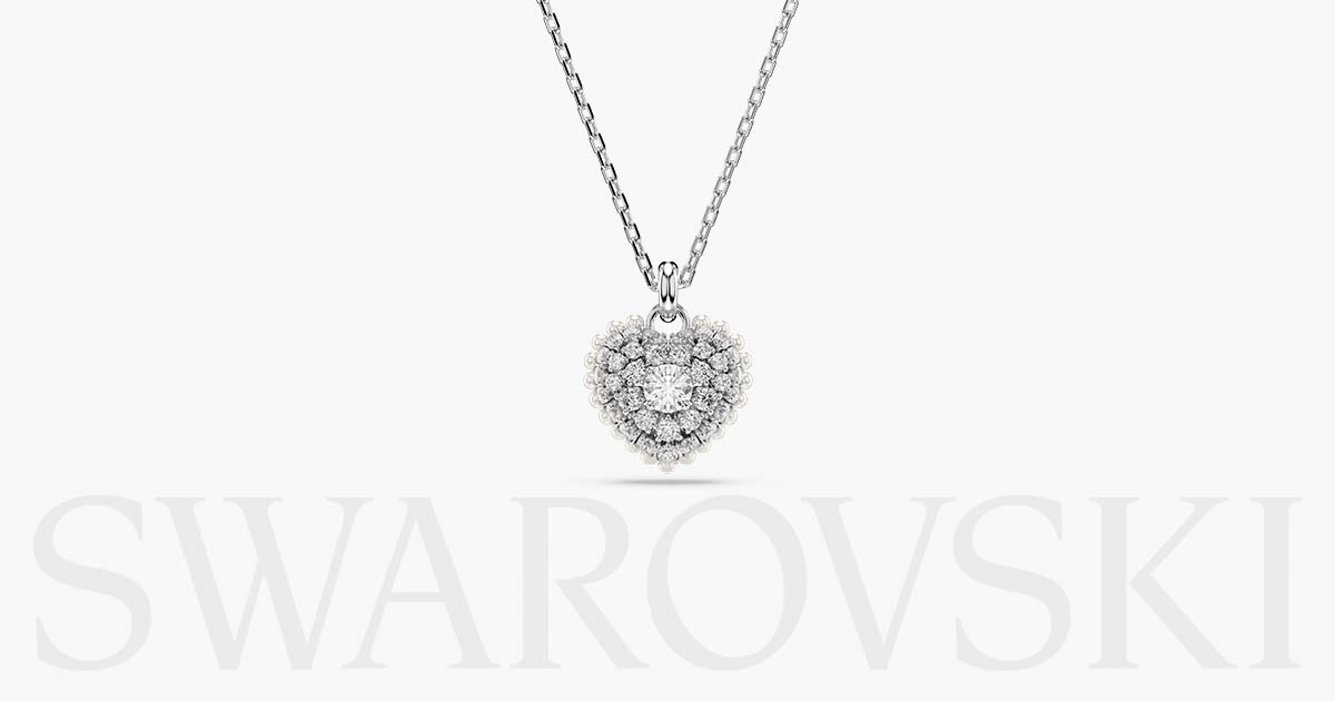 Dây Chuyền Swarovski Trái Tim Heart Hyperbola Pendant 5684386