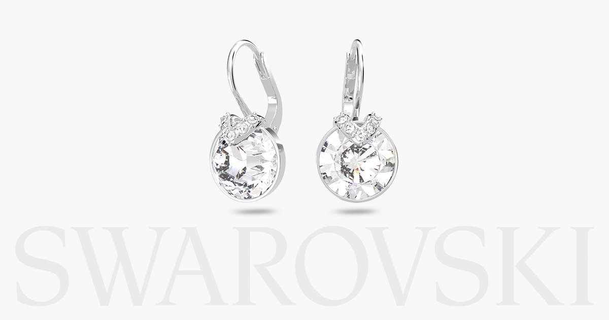 Hoa Tai Swarovski Chính Hãng Bella V Drop Earrings 5292855