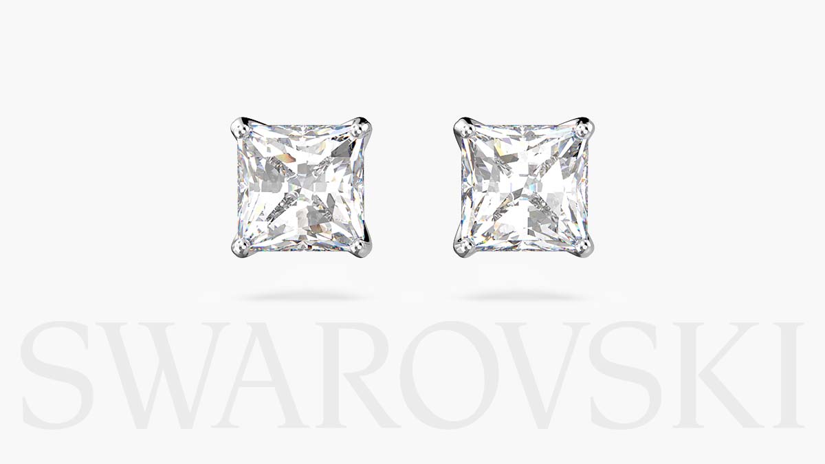 Bông Tai Swarovski Chính Hãng Stilla Attract Stud Earrings 5537868 ...