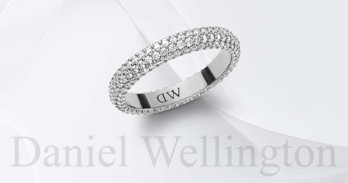 Nhẫn Daniel Wellington Chính Hãng Pavé Crystal Ring Silver| Laimut