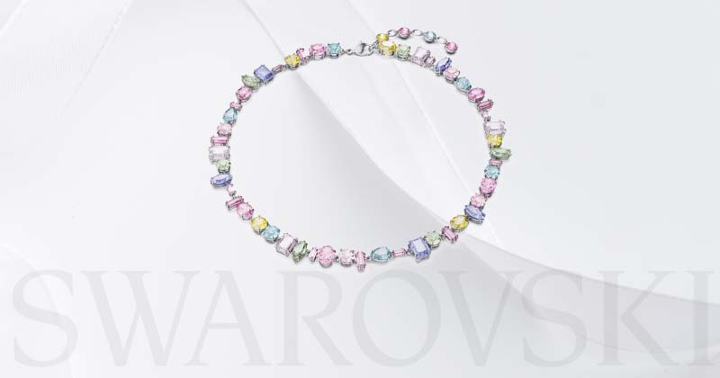 Vòng Cổ Swarovski Chính Hãng Multicoloured Gema Necklace 5656397