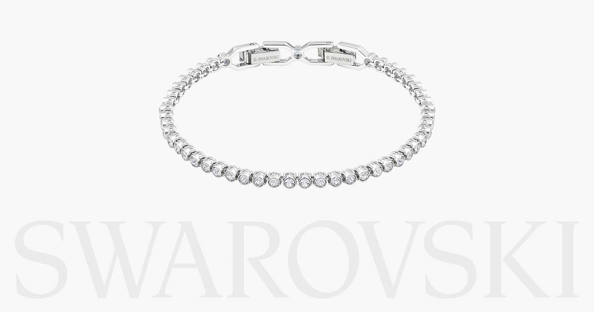 Vòng Tay Swarovski Chính Hãng Round Cut Emily Bracelet 1808960